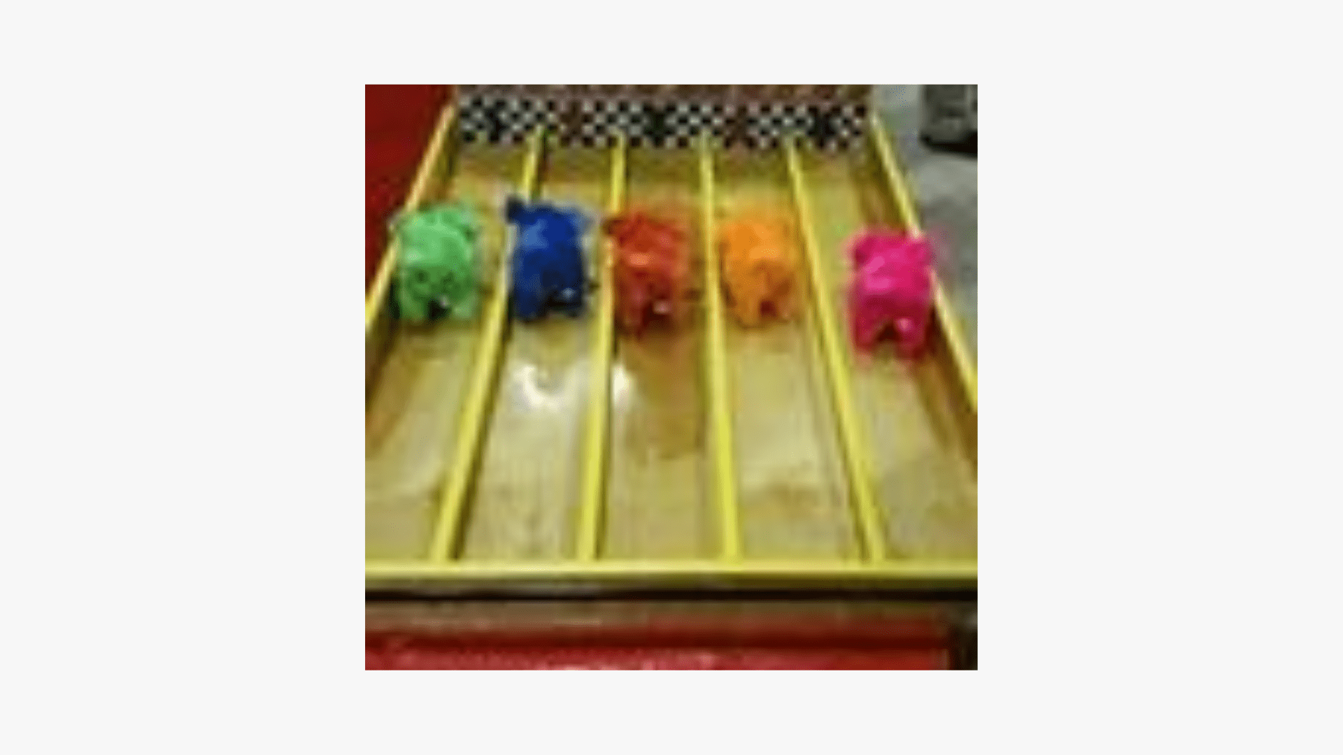 Pork Chop Speedway Table - Carnival Game Rentals